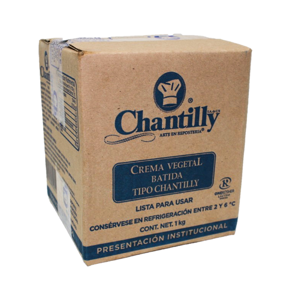 CREMA CHANTILLY -CAJA 1 KG-