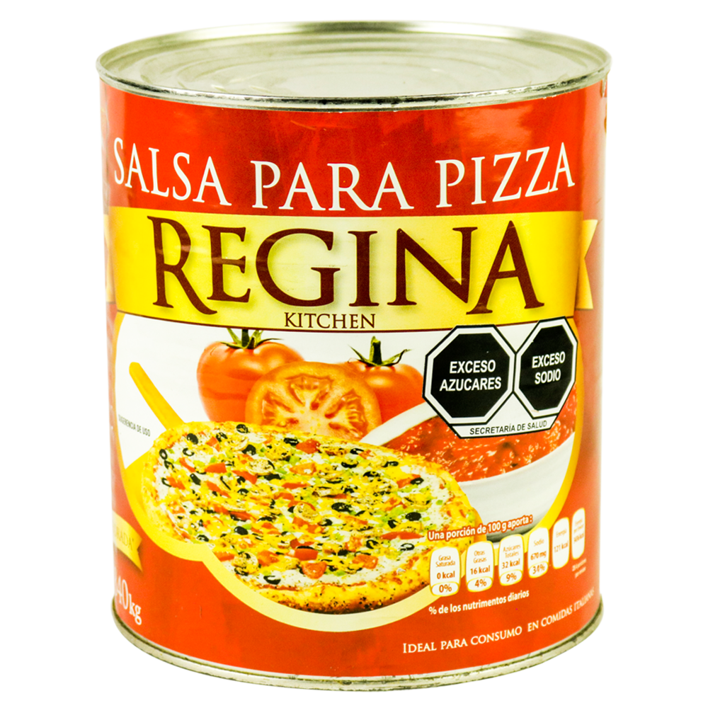 SALSA PARA PIZZA REGINA -LATA 3 KG-