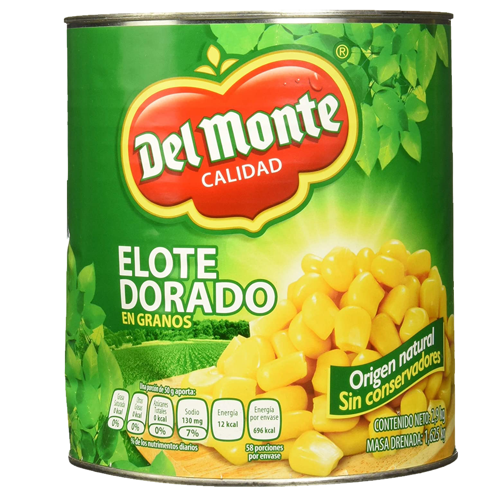 GRANO DE ELOTE DEL MONTE -LATA 3 KG-