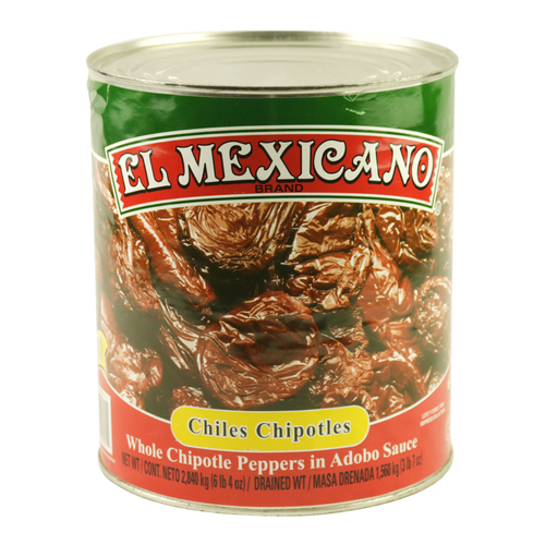 CHILES CHIPOTLES EL MEXICANO -LATA 3 KG-